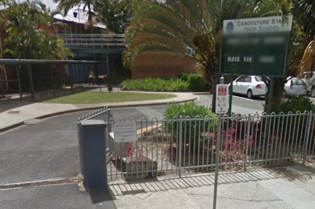 Siege outside Caboolture State High School