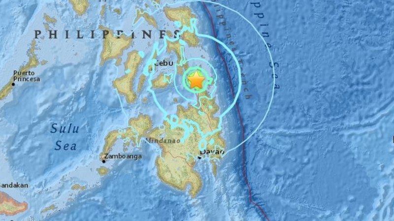Powerful earthquake strikes Mindanao, Philippines