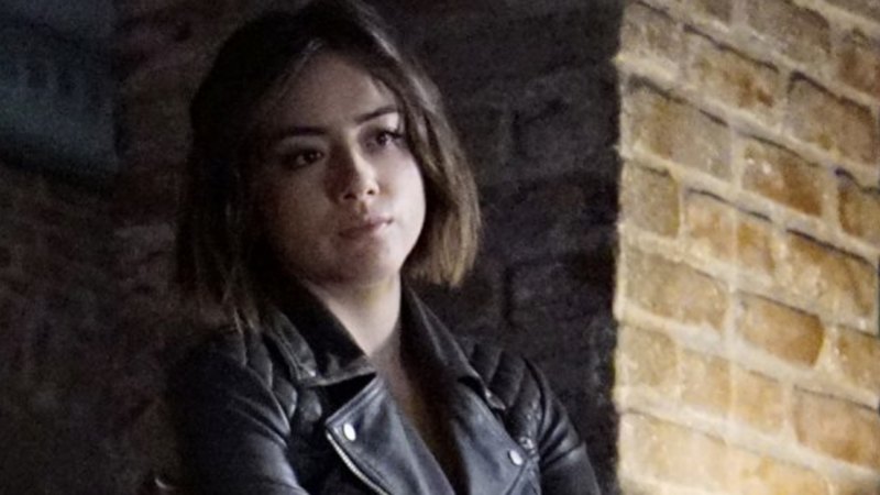 Constance Zimmer shows her real face in Marvel's Agents of S.H.I.E.L.D