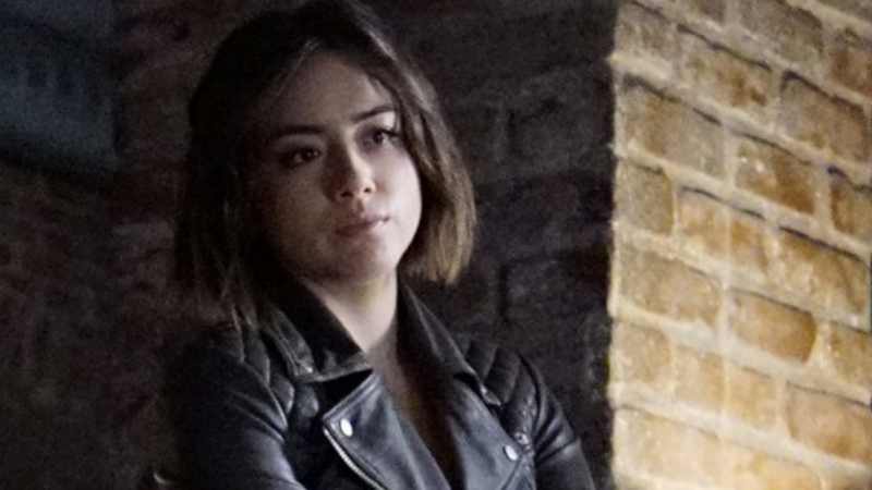 Constance Zimmer shows her real face in Marvel's Agents of S.H.I.E.L.D