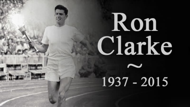 How Ron Clarke took the train home after lighting the Olympic cauldron