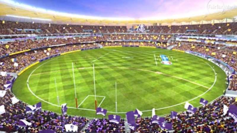 Pitch perfect: Perth Stadium's $8 million playing surface