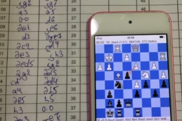 Chess grandmaster used iPhone hidden in toilet cubicle to cheat during ...