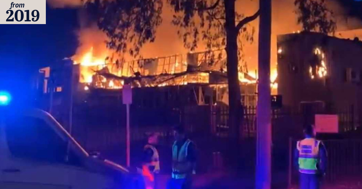Southport high school building to be demolished after suspicious fire