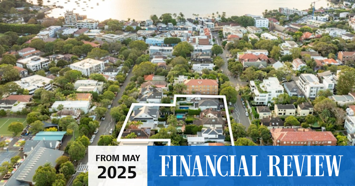 NSW property: Rose Bay home owners join forces to sell mega block to ...