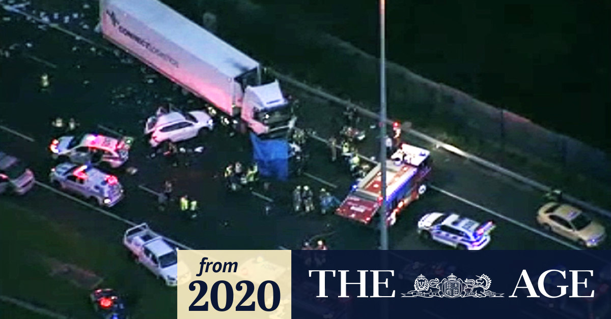 Eastern Freeway crash: Man arrested in connection to fatal tragedy