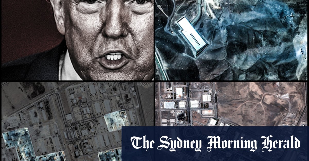 US attacks Iran: Fordow, Natanz, Isafahan nuclear facilities before and ...