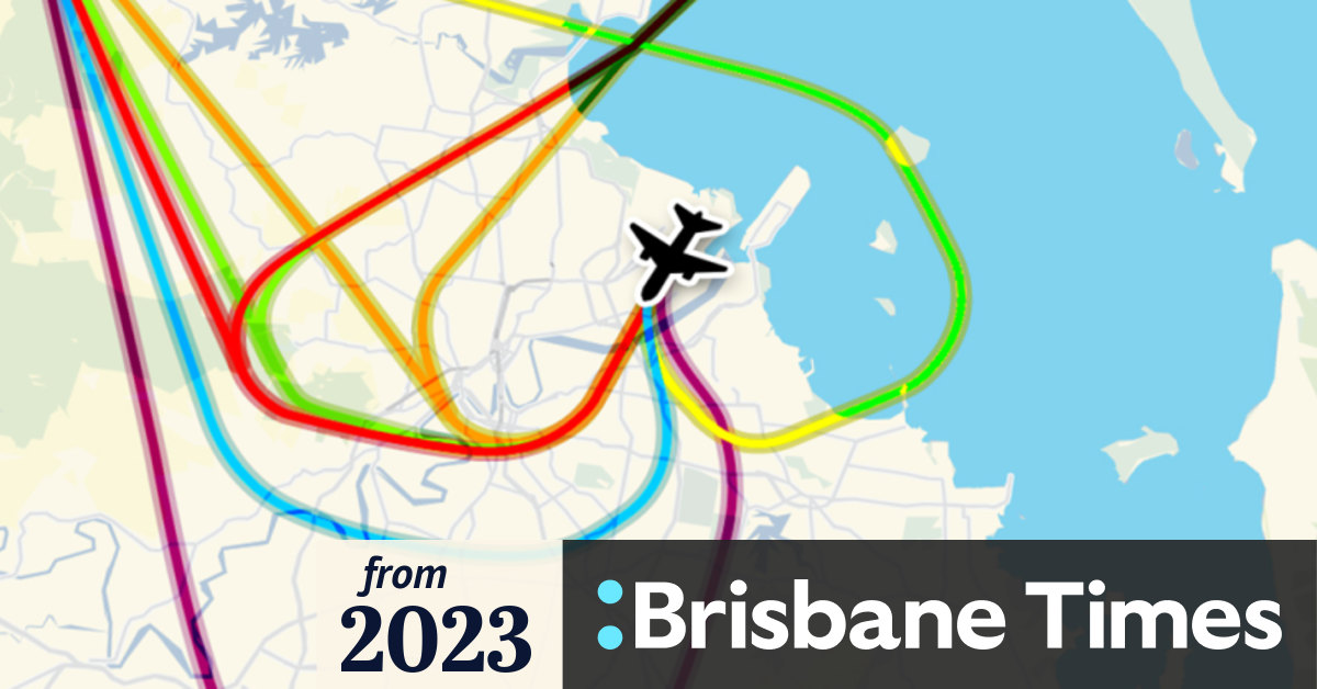 Brisbane Airport flight paths: Plan to share noise burden over city’s ...