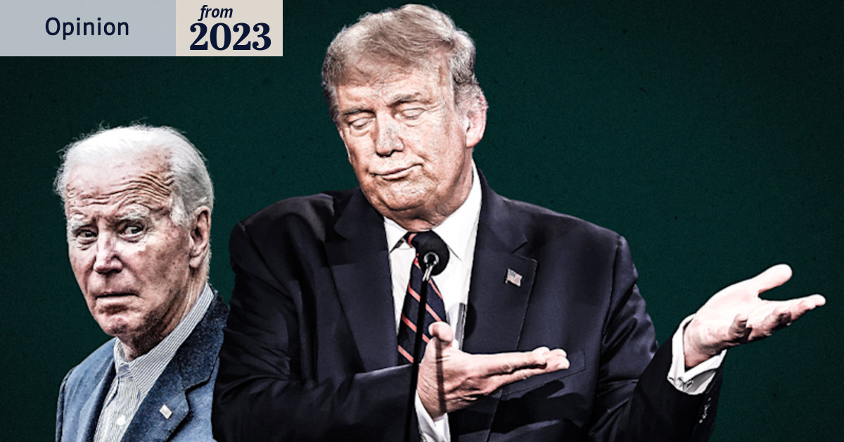 Joe Biden, Donald Trump match-up reduces US to wretched choice at election