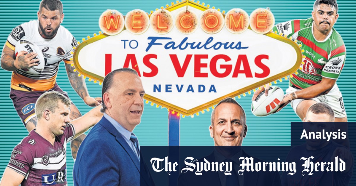 NRL 2024 Las Vegas: Why the NRL believes its bold Las Vegas gamble ...