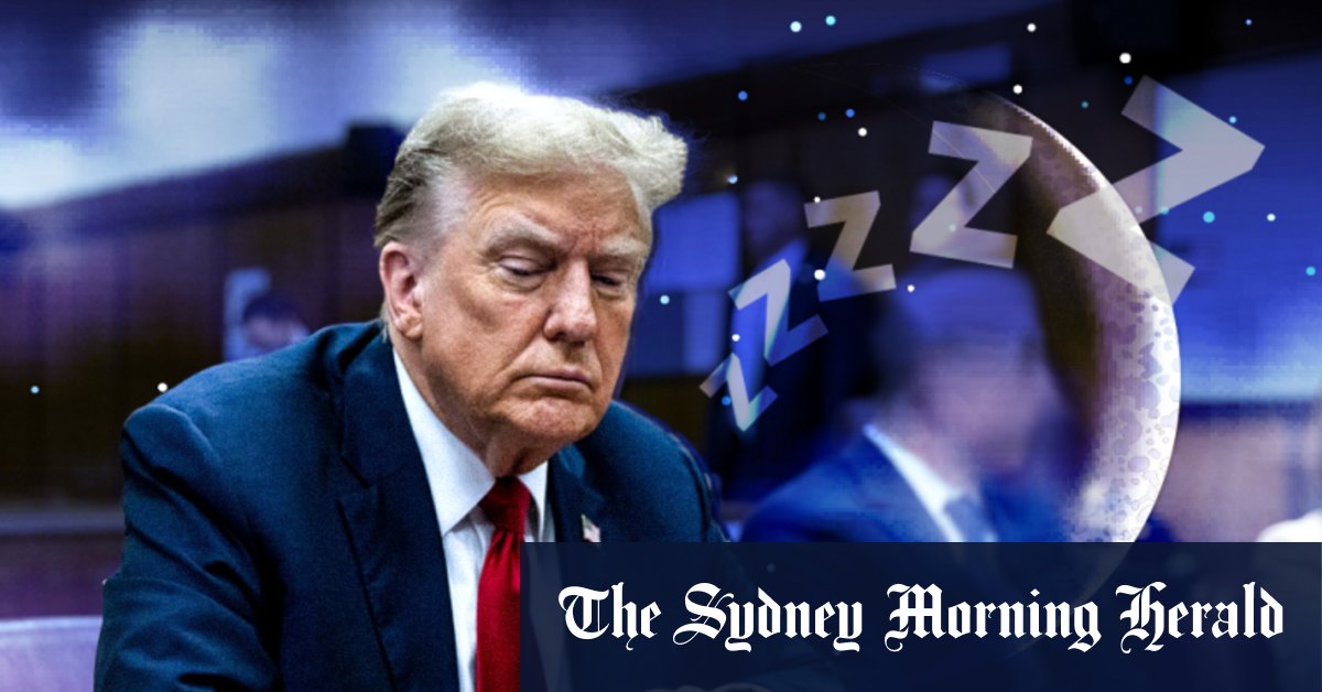 Donald Trump falls asleep in courtroom: The sleep habits of the world’s ...