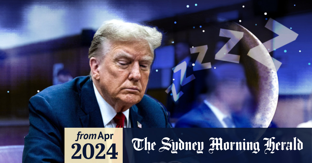 Donald Trump falls asleep in courtroom: The sleep habits of the world’s ...