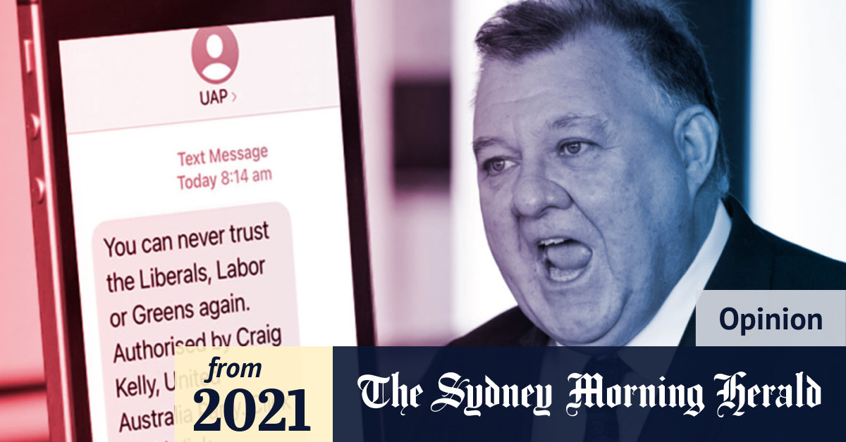 Spam text messages show need for political pest control