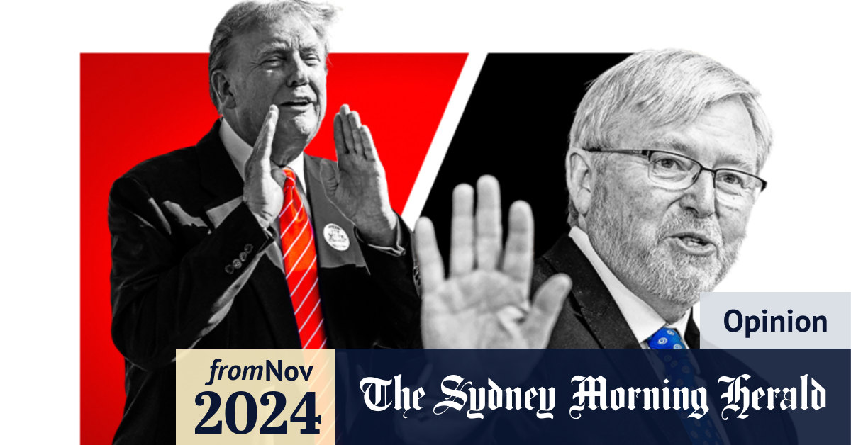 Letter to Donald Trump: Please don’t send Kevin Rudd home from Washington