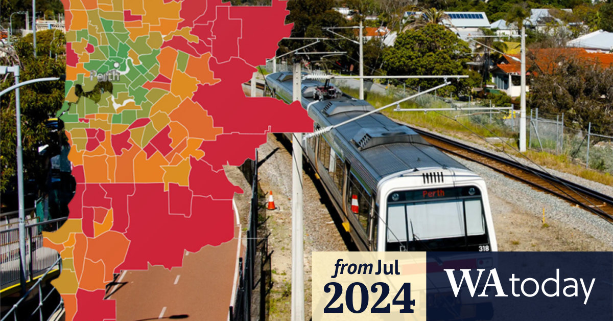 Stuck in traffic: 60 per cent of Perth has no decent public transport