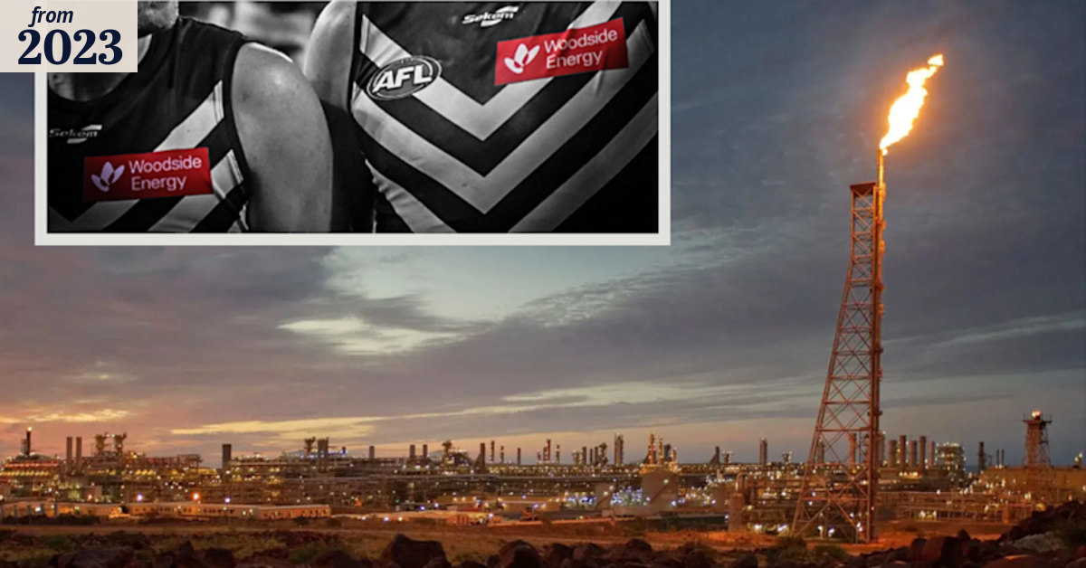 Dockers face mounting pressure to give Woodside sponsorship deal the ...