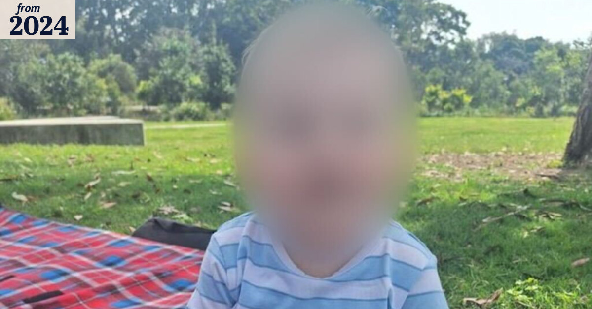Baby attacked in Brisbane park laughs for first time in days