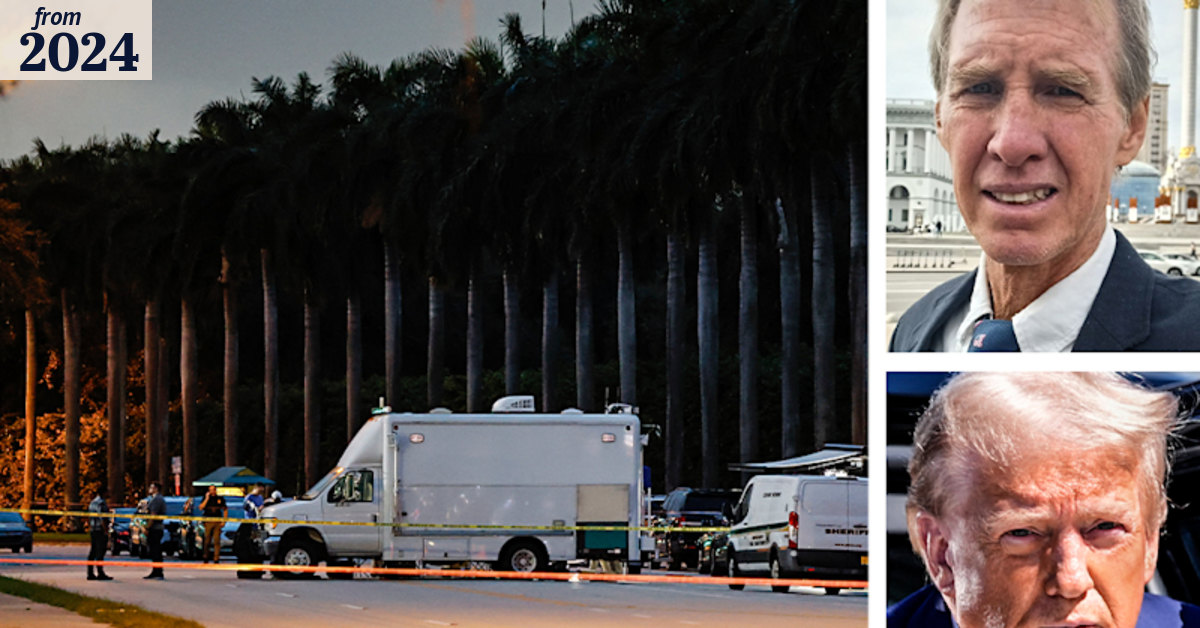 Trump assassination attempt: Florida police arrest gunman after Mar-a ...
