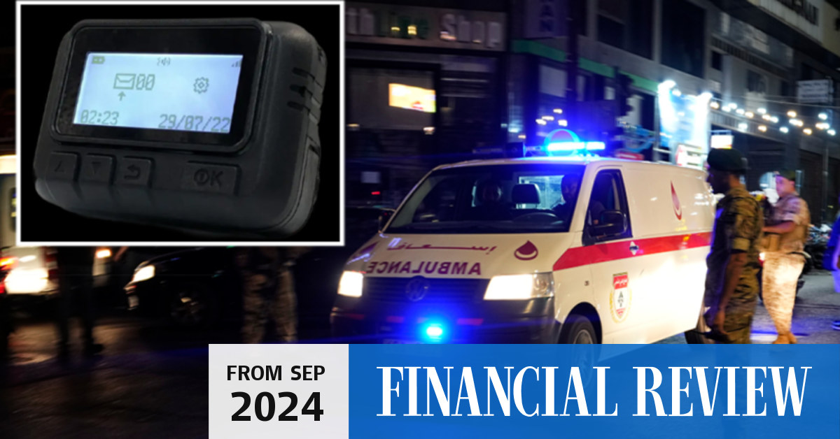 Pagers exploding: How supply chain sabotage ended with deadly bombs