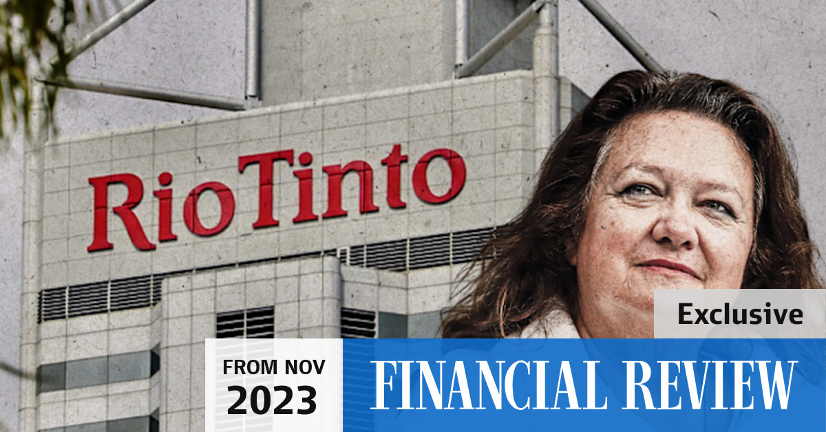 Deal protecting Rio Tinto if Gina Rinehart loses heavyweight court bout ...