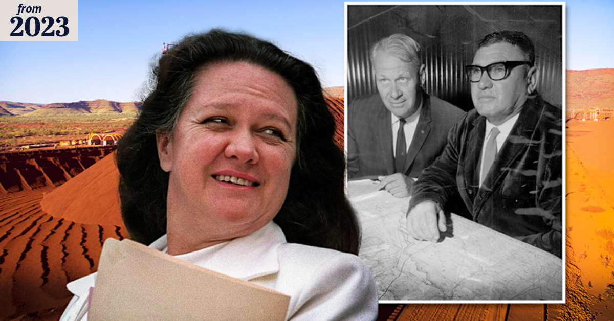Hope Downs mine case: Rinehart, Rio meeting notes show pair mulled ...