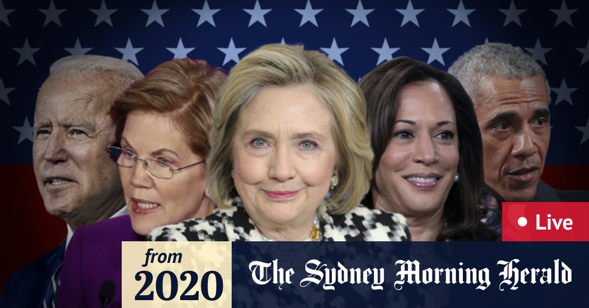 US election 2020 LIVE updates: Kamala Harris, Barack Obama, Hillary ...