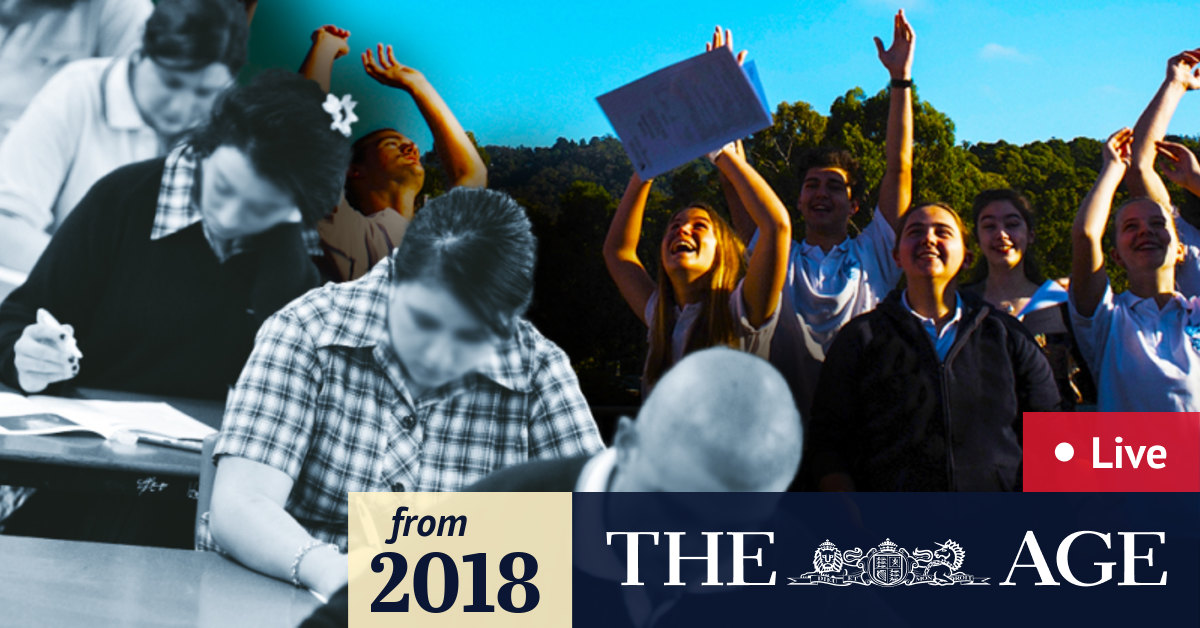 VCE 2018 LIVE: Victoria's students receive their ATAR results