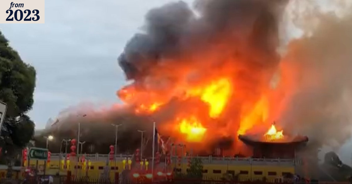 Springvale temple fire: Bright Moon Buddhist Society Buddhist temple ...