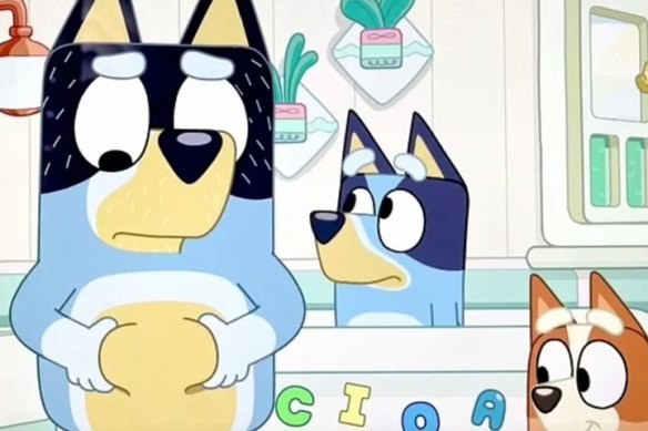 Bluey episode Exercise edited following fat-shaming controversy
