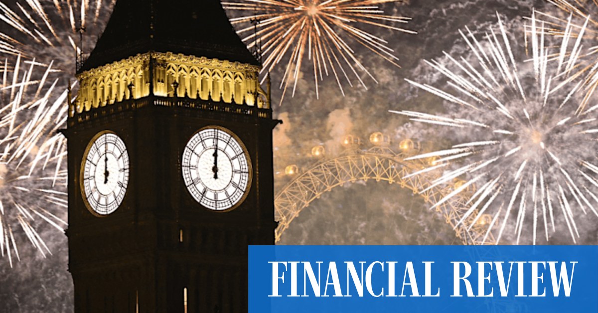 Drummers pound in the new year as others mark 2026 with defiance, hope