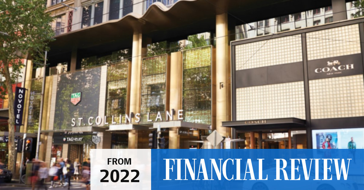 St. Collins Lane mall in Melbourne’s CBD on the market for $120m