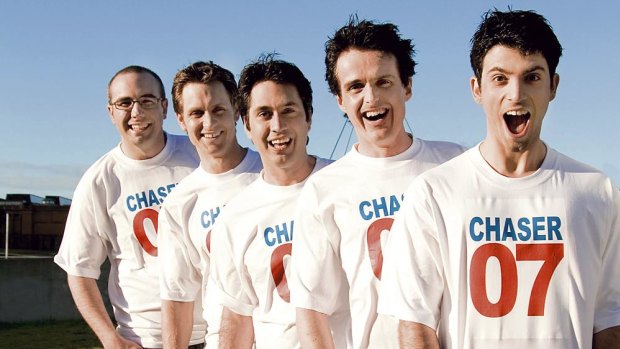 The Chaser's election year series declined by ABC