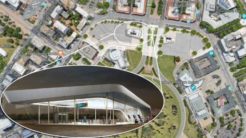 The govt is thinking about moving the city bus interchange underground