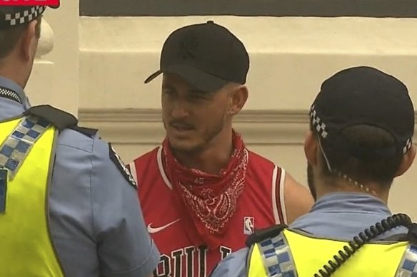 Perth stripper on trial for ‘causing fear’ in armed SWAT costume