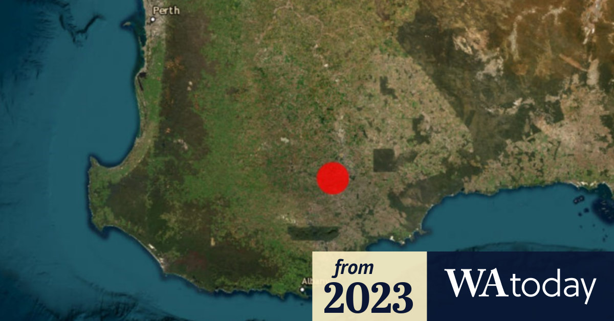 Residents awoken by 5.6-magnitude earthquake south of Perth