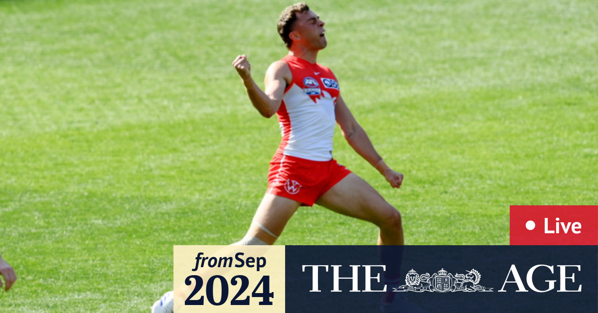 AFL grand final 2024 LIVE updates: Brisbane Lions win AFL premiership ...