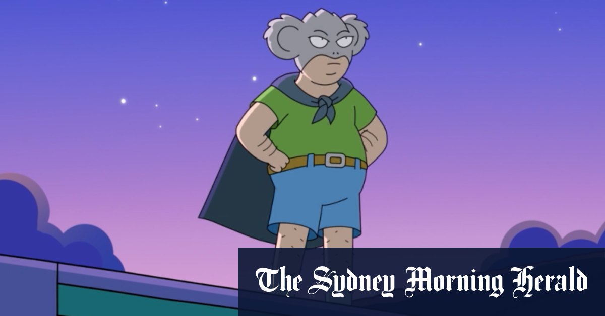 Michael Cusack’s animated series Koala Man is now streaming on Disney+