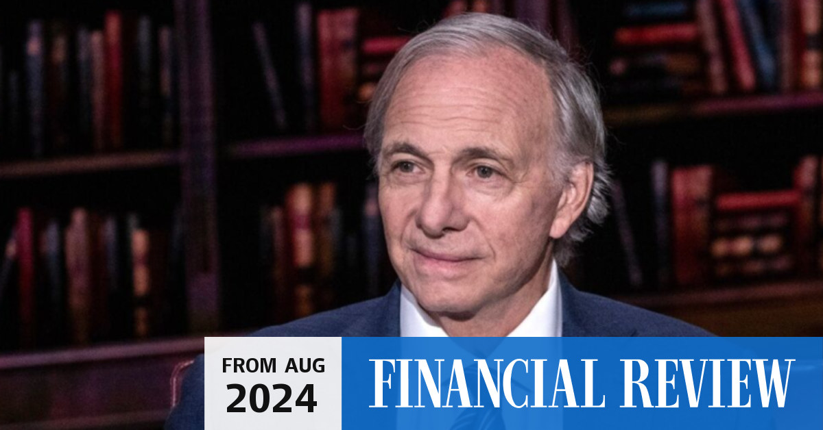 Bridgewater Associates founder Ray Dalio promises an artificial ...