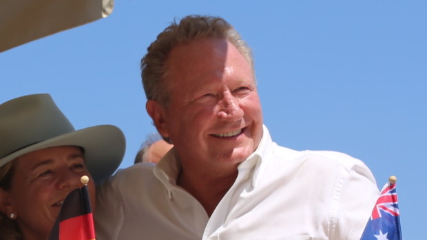 Andrew Forrest says no recession, but expects years of choppy markets