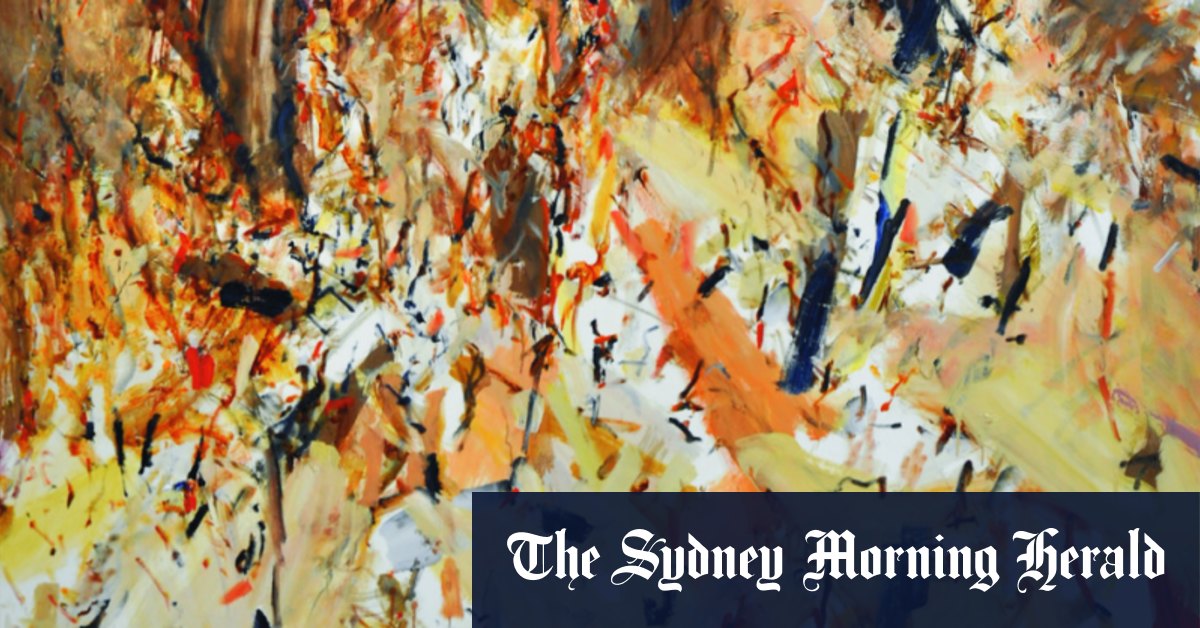 John R. Walker at Orange Regional Gallery: Bushfire paintings so ...