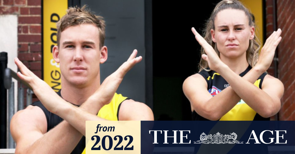 AFL 2022: Tom Lynch and Bethany Lynch’s different paths at Richmond ...
