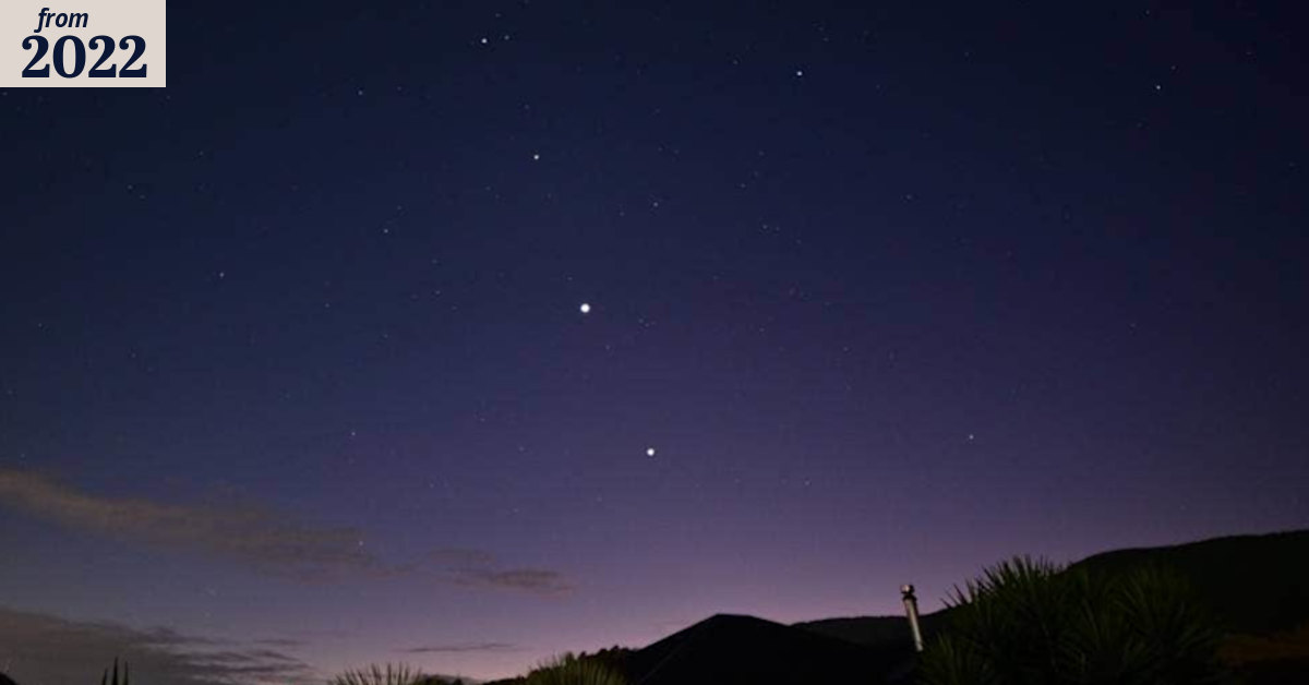 planets aligned australia