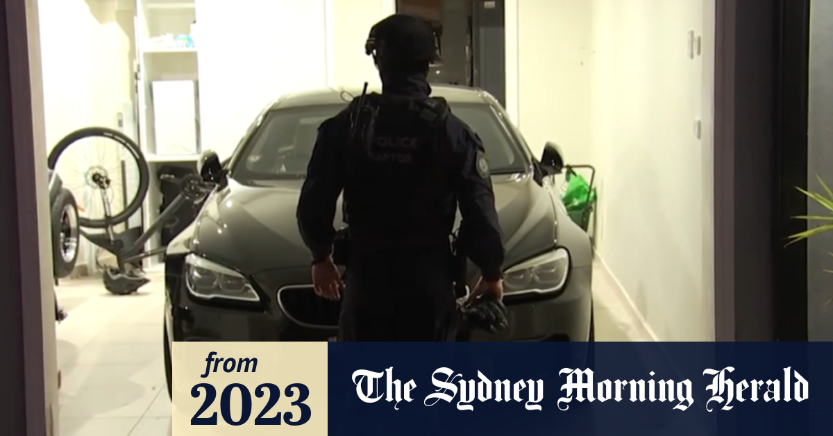 Bilal Haouchar arrested by NSW Police Strike Force Tromperie