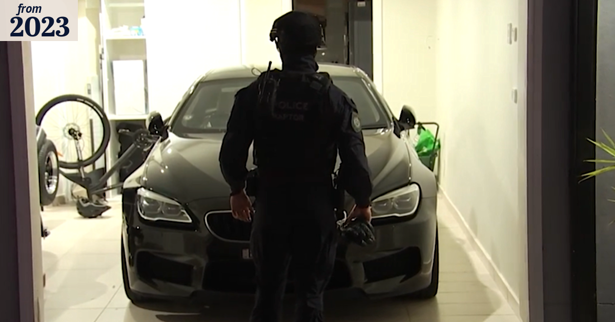 Bilal Haouchar arrested by NSW Police Strike Force Tromperie