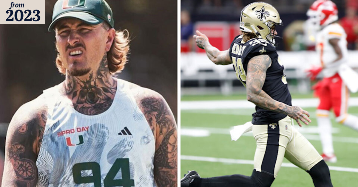 NFL 2023: New Orleans Saints punter Lou Hedley American football’s new ...