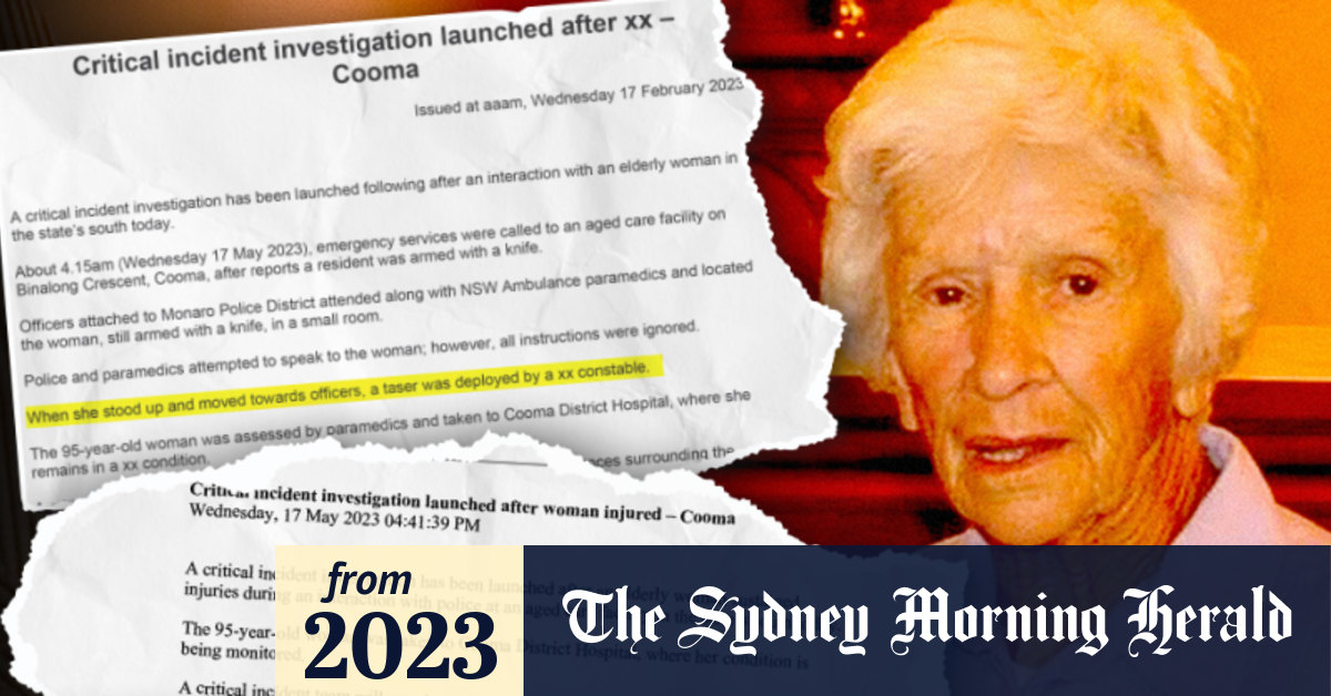 Clare Nowland tasering covered up by NSW Police top cops