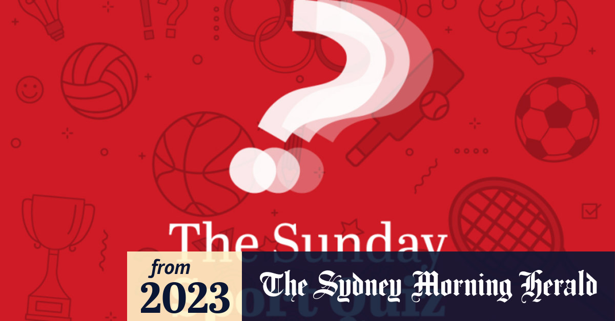 The Sunday Sport Quiz: Test your sports knowledge