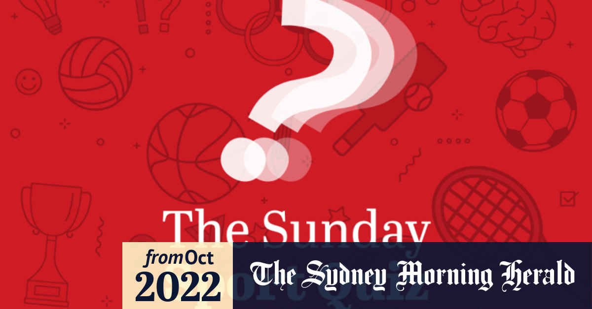 The Sunday Sport Quiz: general knowledge questions, trivia about sport