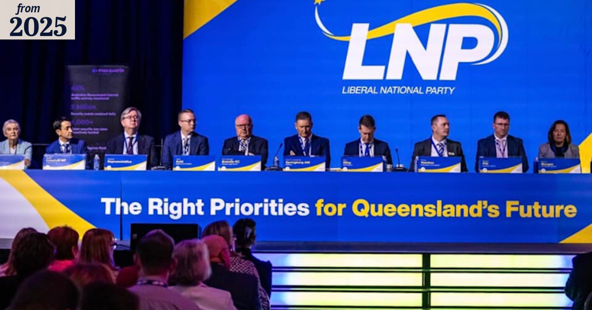 Qld LNP convention: Net zero, antisemitism and lab-grown meat up for ...