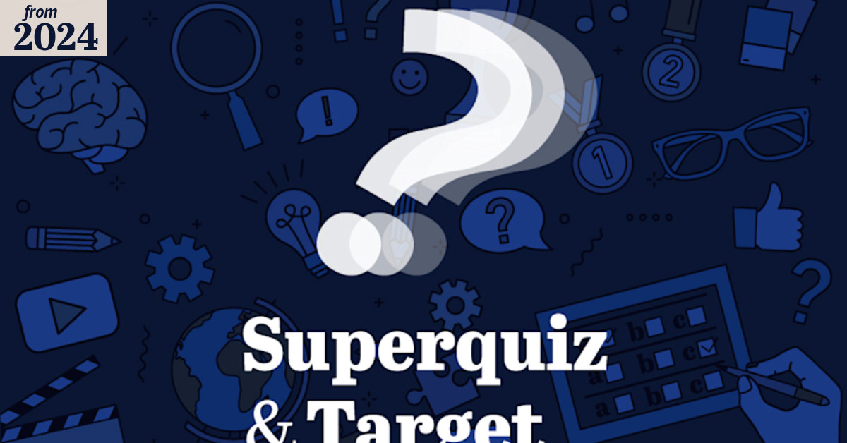 Superquiz and Target Time, Sunday, February 11